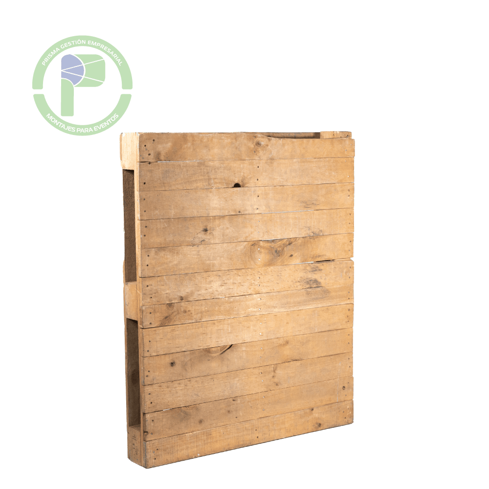 Estibas de madera / Prisma Montajes para Eventos