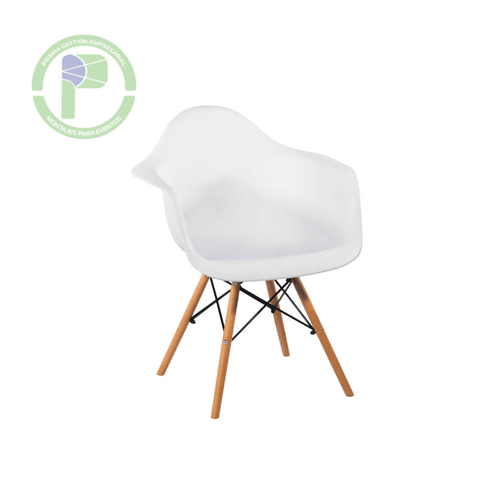 Silla Bilun con brazos / Prisma Montajes para Eventos